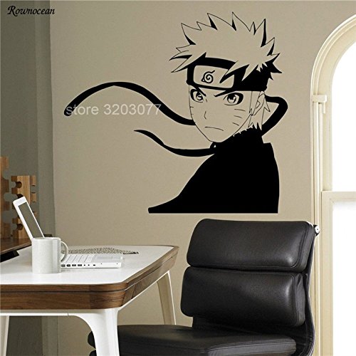 Buy Gadgets WRAP Naruto Japanese Wall Decal for Home, Office, Multi ...