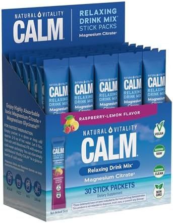 Amazon.com: Natural Vitality Calm, Magnesium Citrate Supplement, Anti ...