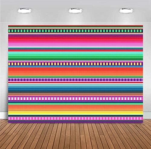 Amazon.com : Mexican Fiesta Backdrop Mexican Festival Birthday Banner ...