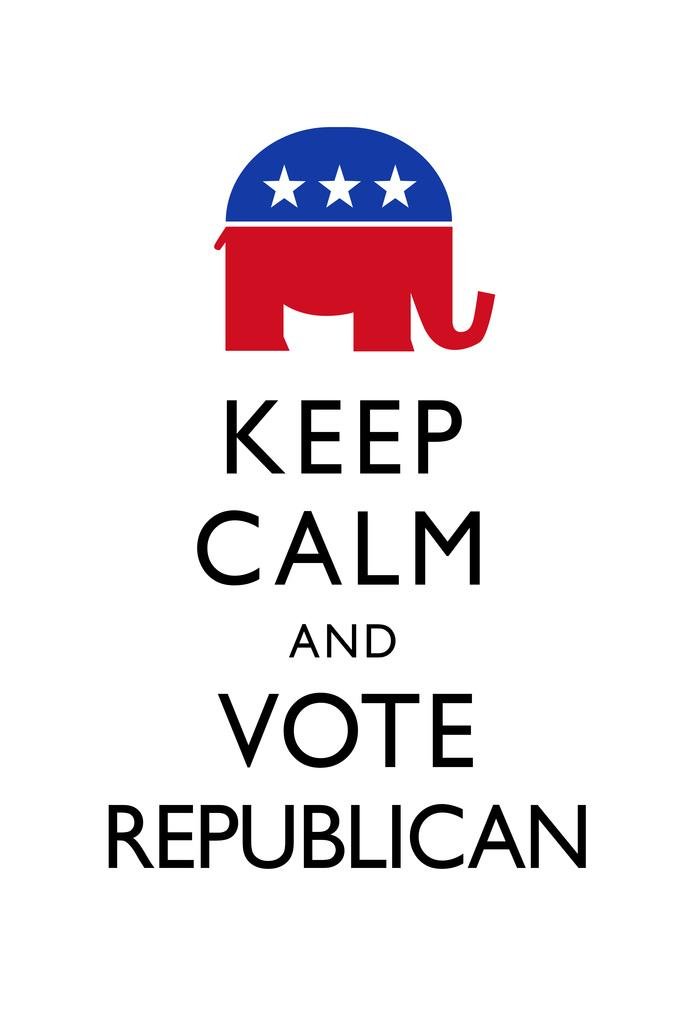 Keep Calm And Vote Poster