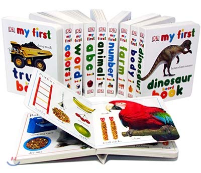 DK MY First Board Book Series (Set of 8 Books) Complete early learning ...