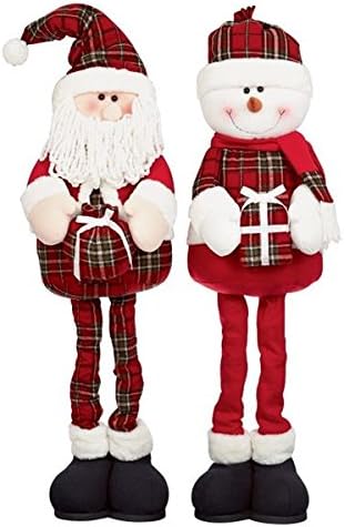 Amazon.com: 90cm Plush Christmas Character with Extendable Legs (Santa ...