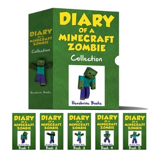 Minecraft: Box Set Collection: Diary of a Minecraft Zombie Book Vol 1 ...