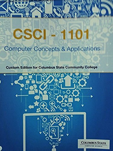 Computer Concepts & Applications, CSCI-1101, Columbus State Community ...