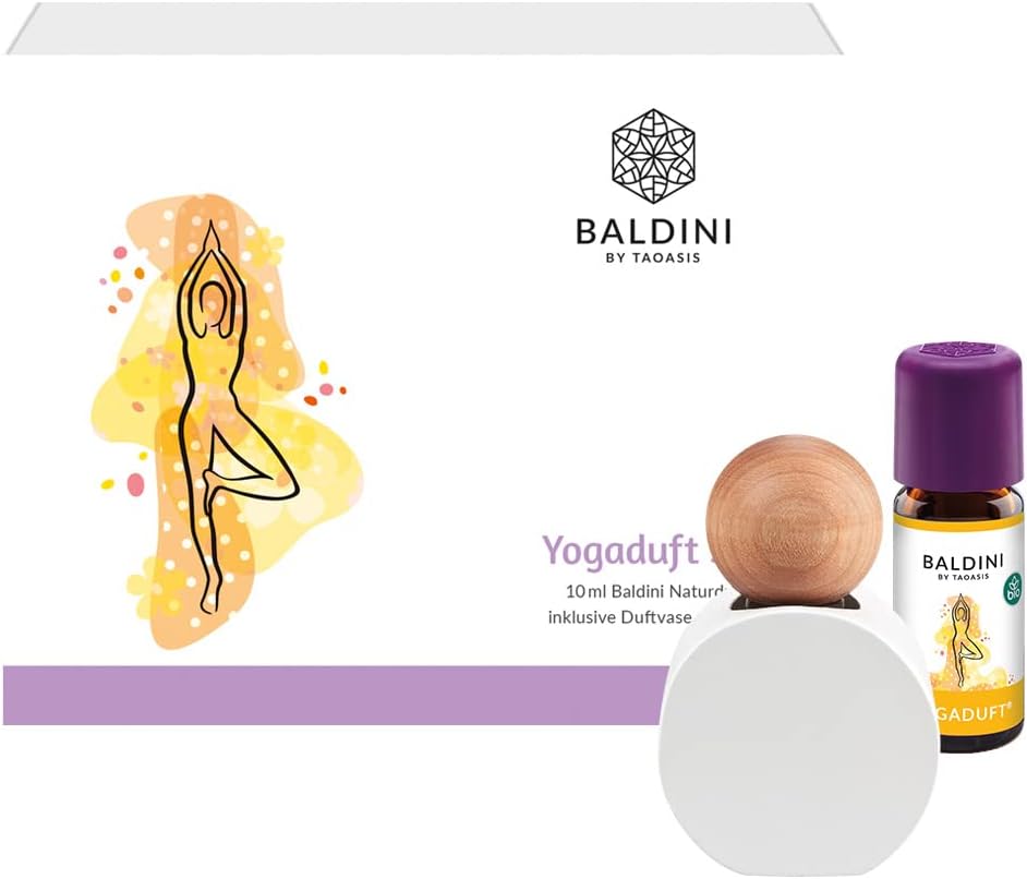 Baldini Yoga Fragrance Set with 10 ml Room Fragrance and Fragrance vase ...