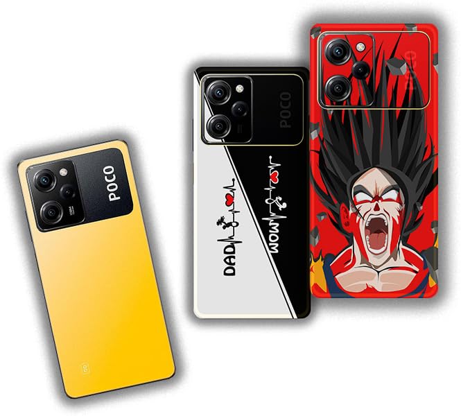 Amazon.in: Buy Embossed Mobile Skin (3D) for Poco X5 Pro 5G S2-OES-225 ...