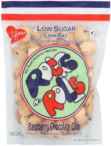 Amazon.com: St Amour Rocks N Rolls French Munching Cookies, Raspberry ...
