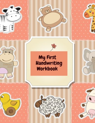 My First Handwriting Workbook: Kids Writing Skills Practice Paper ...