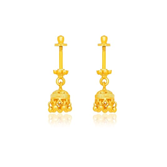 Buy Traditional Gold Platted Maharashtrian Bugadi Earrings Collection ...