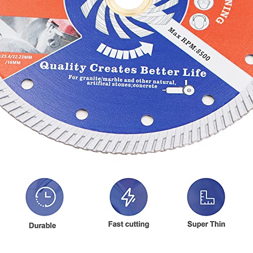 Snapklik.com : BRSCHNITT Diamond Blade For Concrete Masonry,2pcs 7 Inch ...