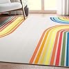 Amazon.com: Well Woven Geometric Modern Washable 5'3" x 7'3" Area Rug ...