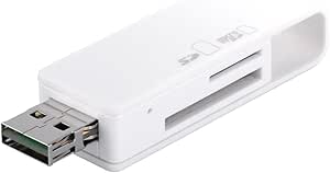 Amazon.com: Buffalo BSCRD05U2WH High Speed Card Reader/Writer, Both ...