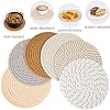 Amazon.com: 12 Pieces 8" Trivet Mats for Hot Dishes Hot Pots and Pans ...