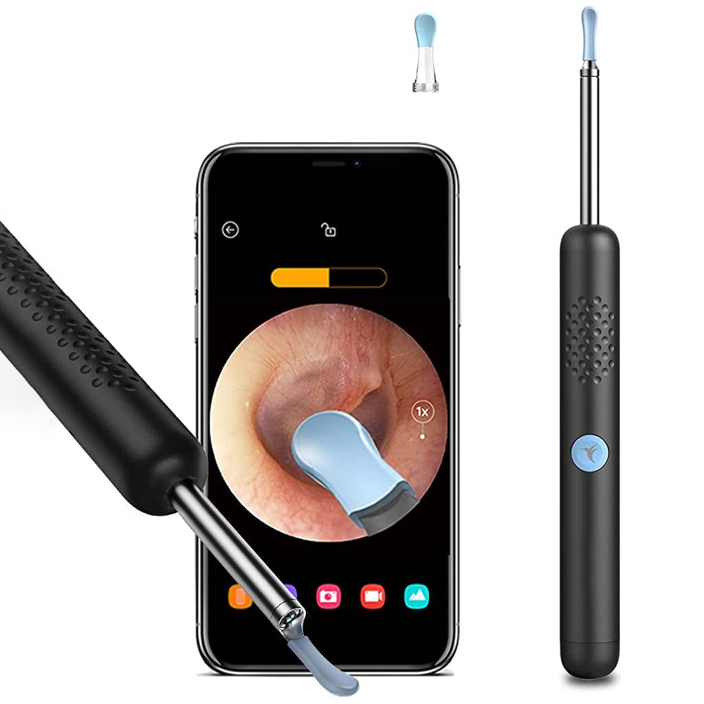 HASTHIP® Ear Wax Remover Tool Kit Camera 3 Pcs Ear Cleaner Tool ...