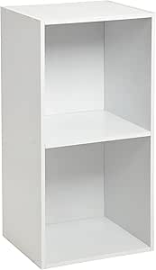 spot on dealz® 2 Cube Storage Unit Small Bookcase Wooden Storage ...