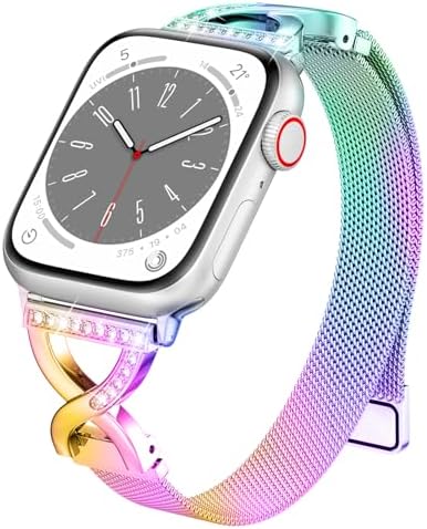 Amazon.com: BRG Thin Mesh Loop Compatible with Apple Watch Bands for ...