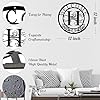 Amazon.com: BVLFOOK Metal Designs Monogram, Capital Letter H Wall Art ...