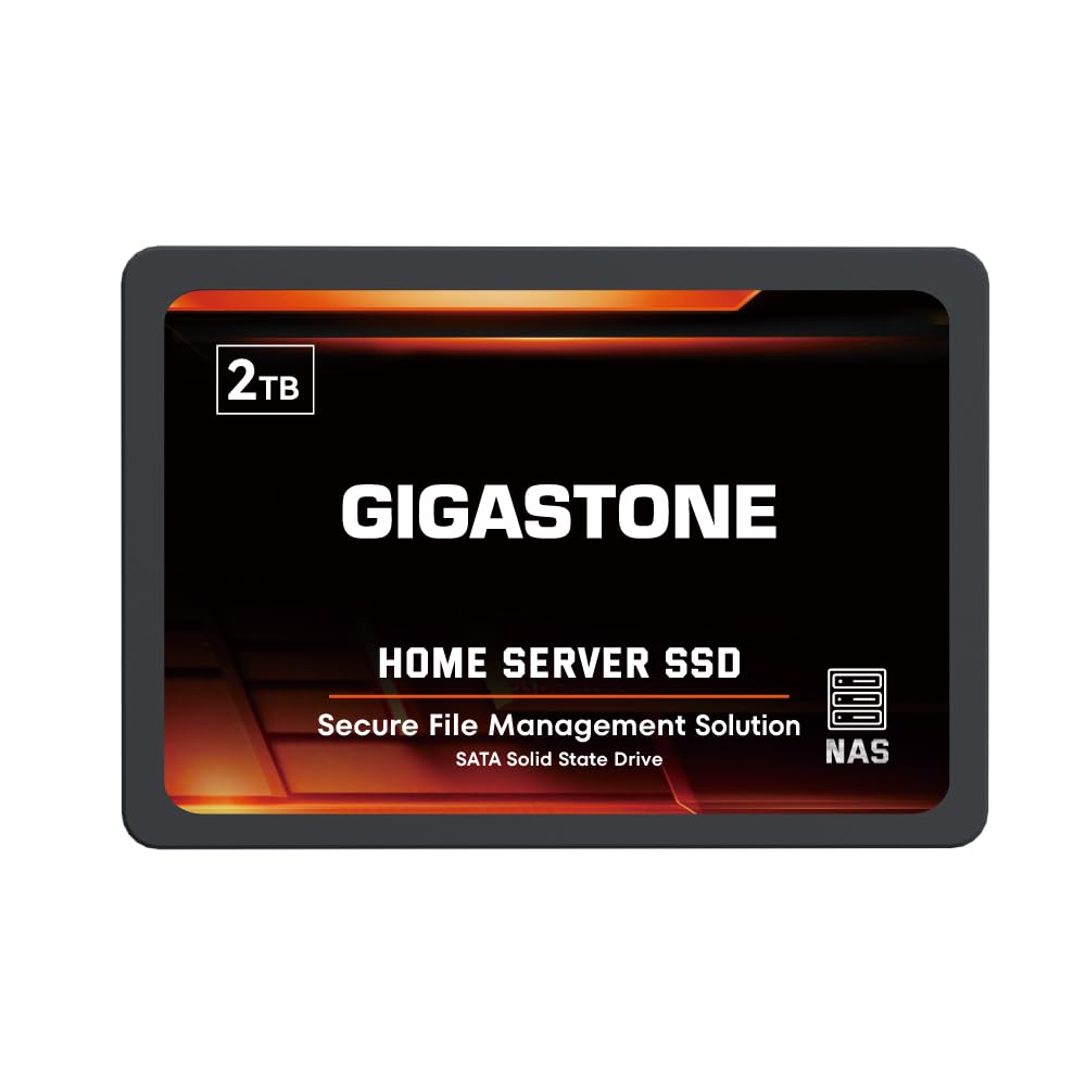 Amazon.com: Gigastone Home Server SSD 2TB NAS SSD Drive Cache 24/7 ...