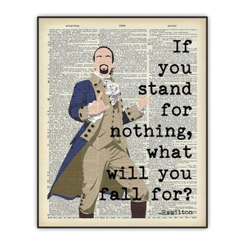 Amazon.com: Motivational Wall Art, Office Wall Art & Decor, Hamilton ...