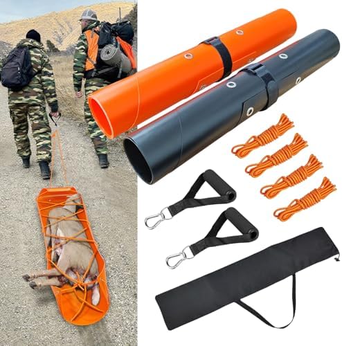 Amazon.com : Bayattoo Hunter Dragging Mat Game Drag Sleds - Heavy-Duty ...