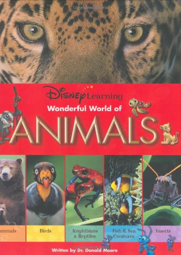 Disney Learning: Wonderful World of Animals : Disney Book Group, Moore ...