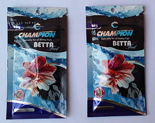 20g Champion Betta Fish Food Bettas Tropical Goldfish Healthy Feed ...
