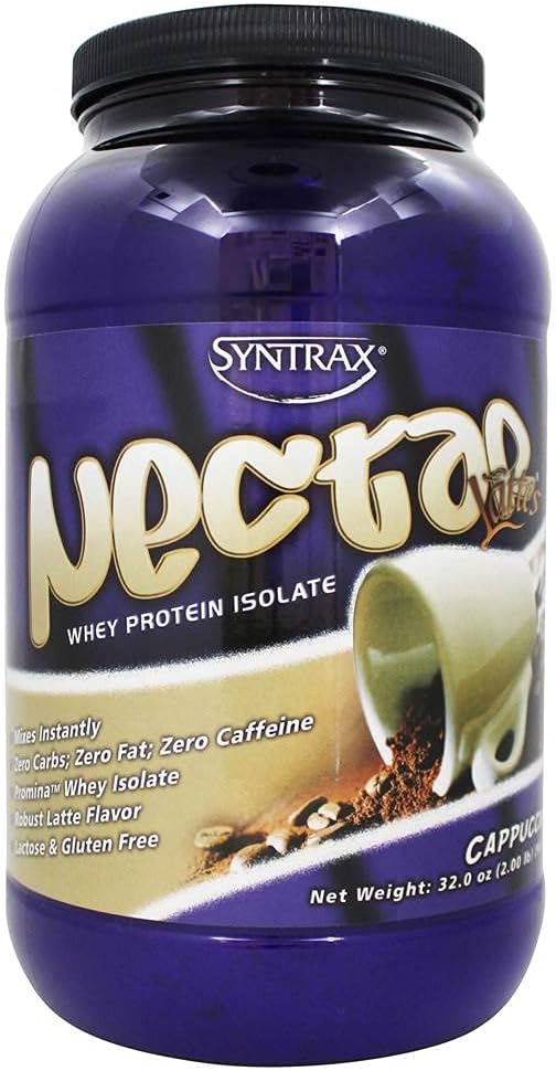 Nectar Whey Isolate (900G) - Capuccino, Syntrax | Amazon.com.br
