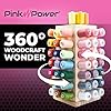 Amazon.com: Pink Power 84 Spools Thread Holder Stand - 360° Full ...