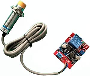 Taidacent 24V Capacitive Proximity Sensor Industrial Metal Detection ...