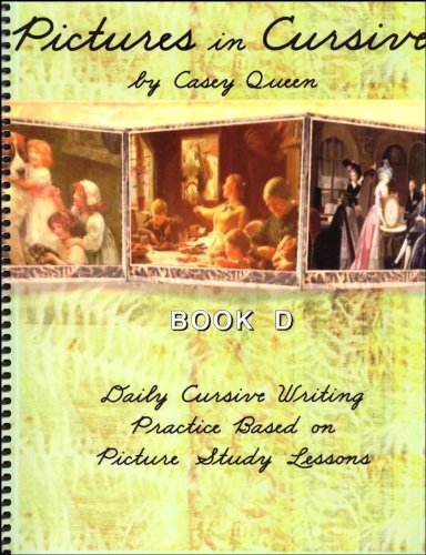 Pictures in Cursive D (Daily Cursive Writing Instruction Based on ...