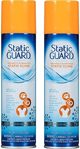 Amazon.com: Static Guard Spray 5.5 oz. Pack of 2 : Health & Household