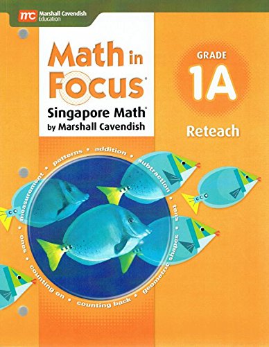 Math in Focus Singapore Math, Grade 1A: Reteach, 9781328881359 ...