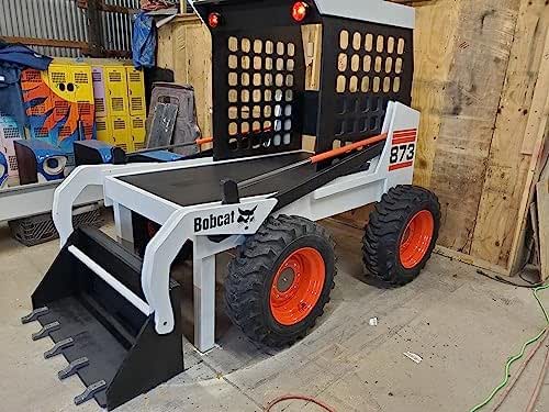 Amazon.com: Bob Kat Skid Loader Style Bed Construction BEd : Home & Kitchen