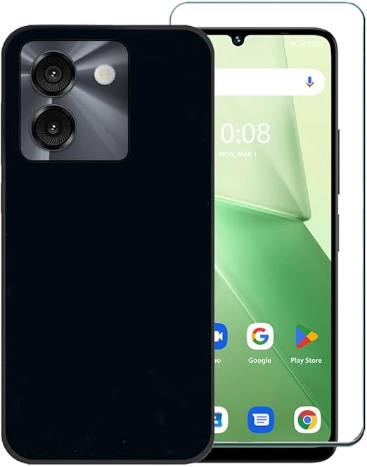 Amazon.com: Ranyi for Foxxd MIRO A67 S67 C67 Phone Case with Screen Protector, Black Slim Thin ...