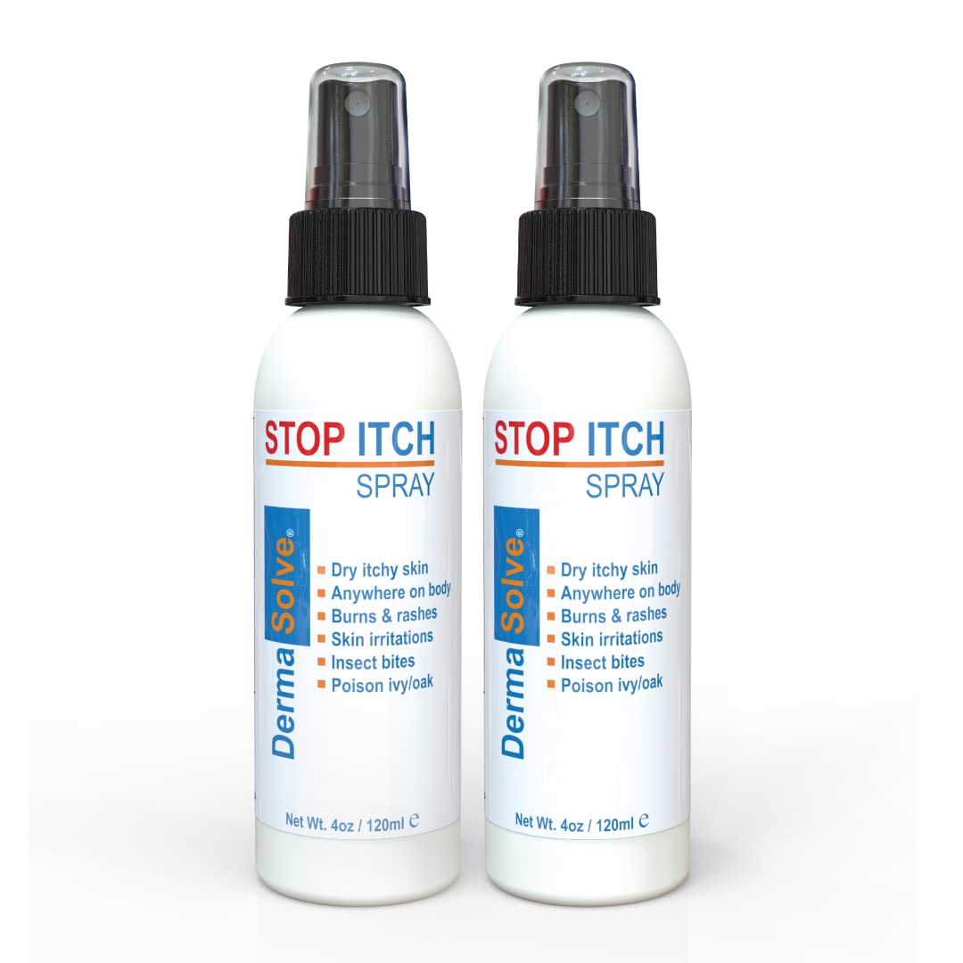 Amazon.com: Dermasolve Stop Itch Spray with 100% Organic Neem Oil ...