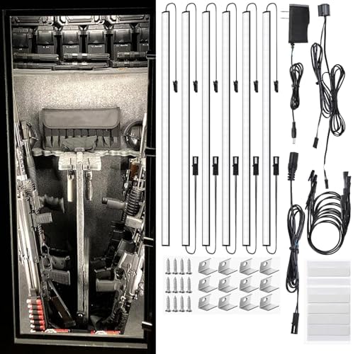 Gun Safe Lights,1000LM Motion Activated LED Light for Gun Safe Gun ...