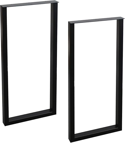 Amazon.com: MBQQ Rustic Decor Rectangle Table Legs, 35" H x 15" W ...