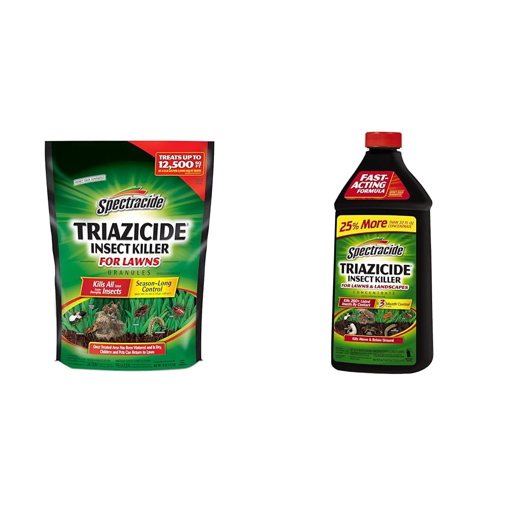 Amazon.com: Spectracide Triazicide Granules & Concentrate Insect Killer ...