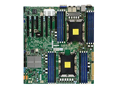 Amazon.com: Supermicro X11DPH-T-B Dual LGA3647/ Intel C624/ DDR4/ SATA3 ...