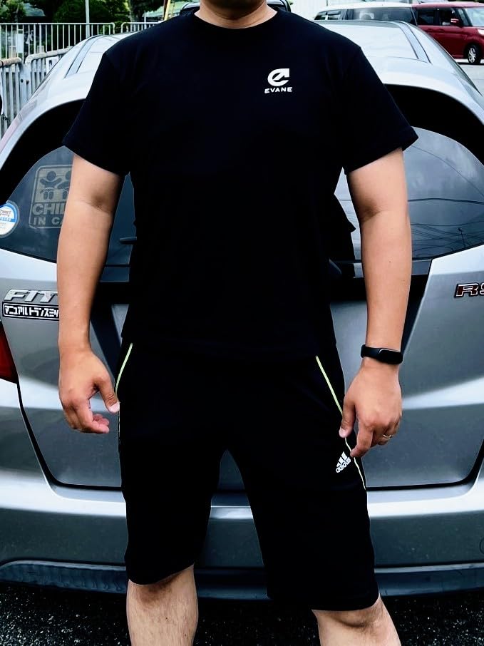 Amazon | [EVANE] エバン レギュラーフィット ドライ Tシャツ 山澤 礼明 監修 | Tシャツ・カットソー 通販