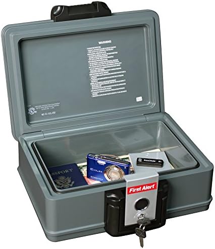 First Alert Fire and Waterproof Protector Chest - 297 Cu. In. Capacity ...