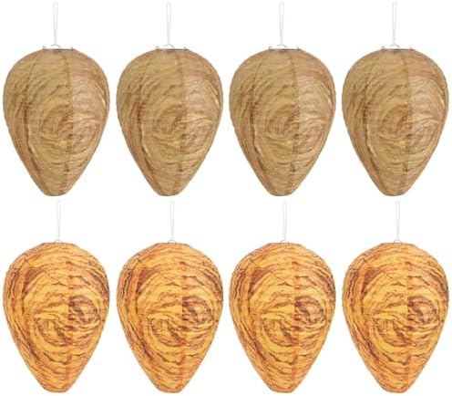 Amazon.com : 3 Pack Wasp Nest Decoy, Upgrade Hanging Lantern Waterproof ...