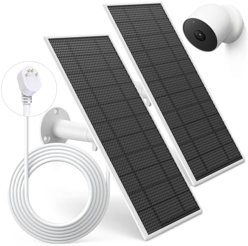 Amazon.com : Solar Panel for Google Nest Camera Outdoor or Indoor ...