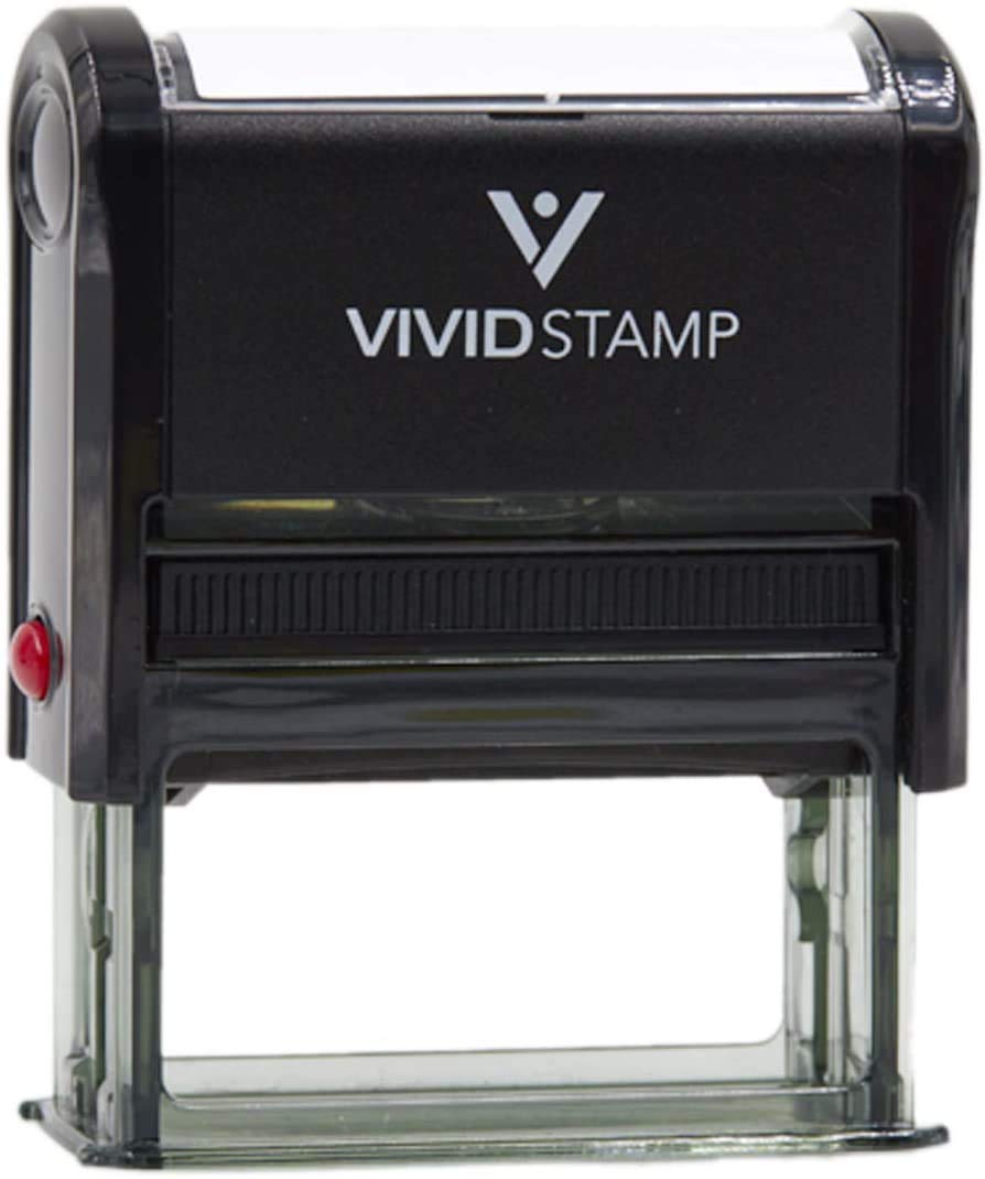 Amazon.com : Please Note New Address Self Inking Rubber Stamp (Black ...