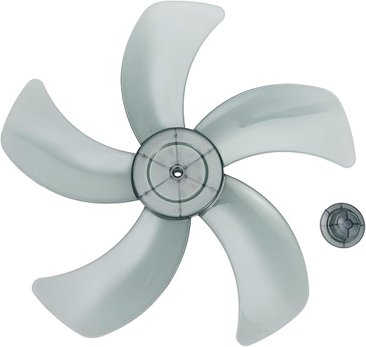 16 Inch Plastic Fan Blade Replacement with 5 Leaves Pedestal Fan Parts ...