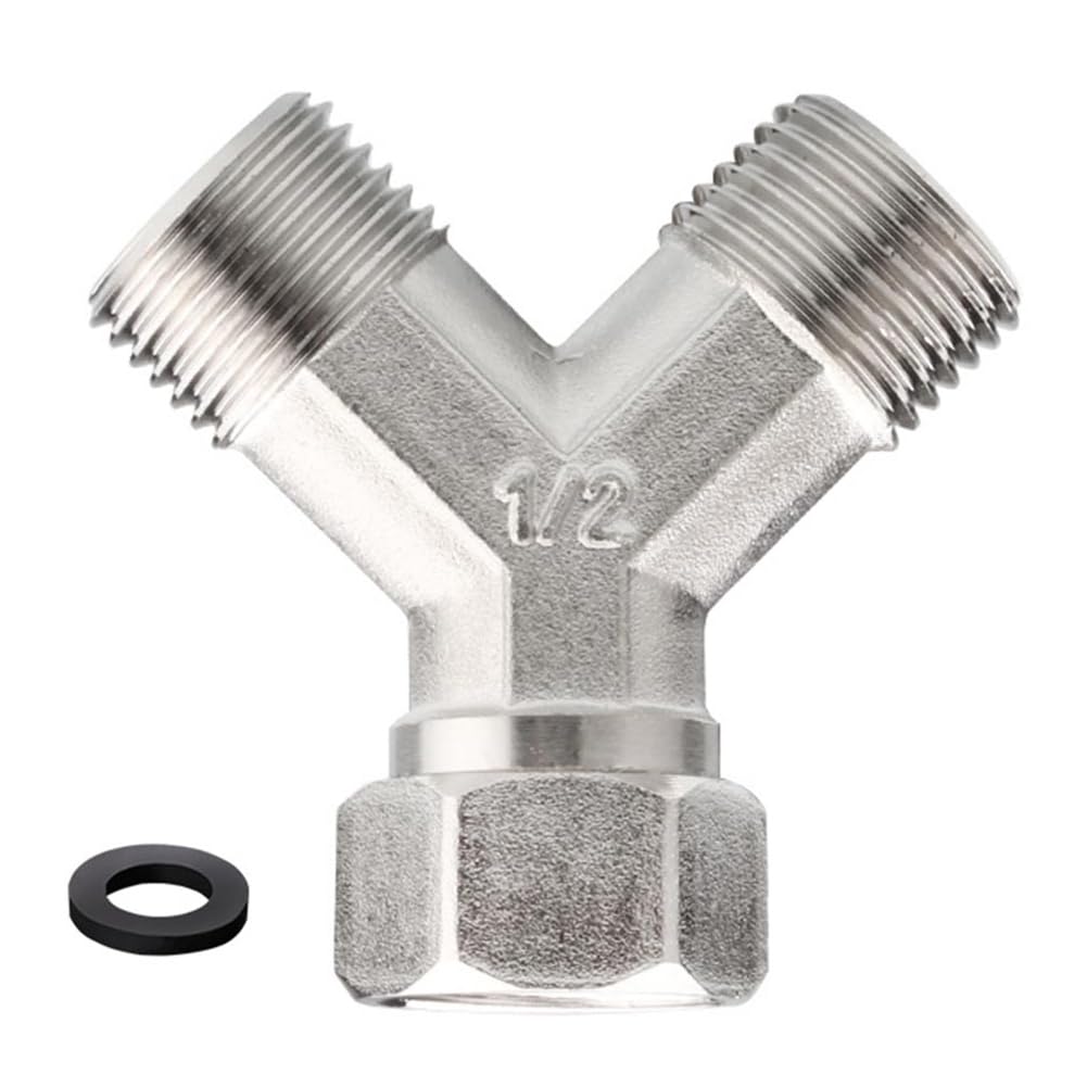 Carpango Washing Machine Y Piece Connector, Copper Dishwasher Washing ...