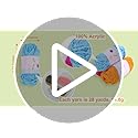 Amazon.com: LIHAO 12 Skeins Mini Yarn for Knitting Crochet Craft - 100% Acrylic