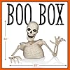 Amazon.com: BOO BOX Halloween 48" Groundbreaking Skeleton - Scary ...