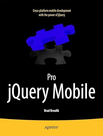 Pro jQuery Mobile: Broulik, Brad: 9781430239666: Amazon.com: Books