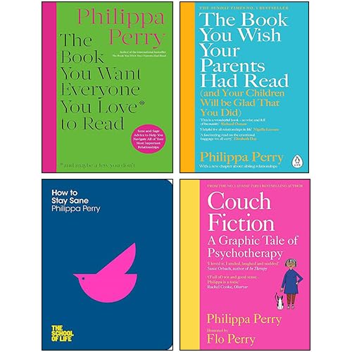 Philippa Perry 4 Books Collection Set (The Book You Wish Your Parents ...